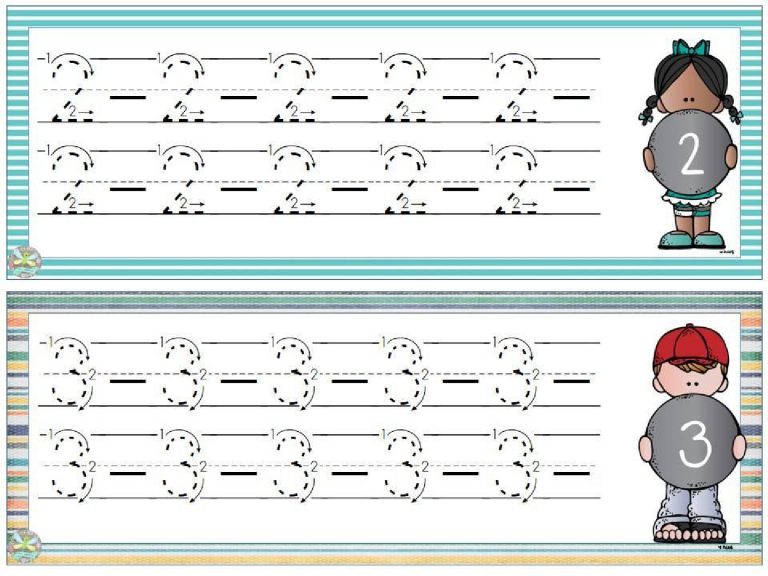 📚Cuadernillo para Trazar El Abecedario y Los Números – PDF GRATIS ...