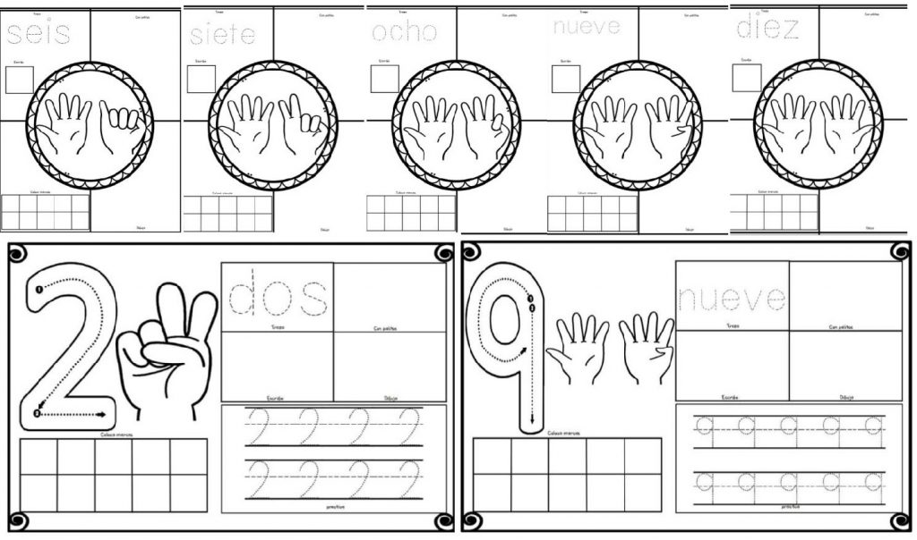 📚Excelente Cuadernillo para Trabajar los Números Del 1 Al 10 – Gratis ...