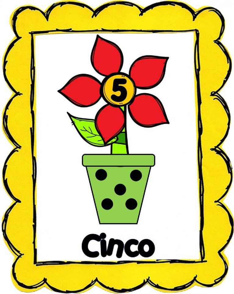 📚Fichas Creativas De Flores Para Que Los Niños Aprendan A Contar ...