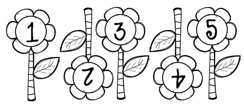 📚Fichas Creativas De Flores Para Que Los Niños Aprendan A Contar ...