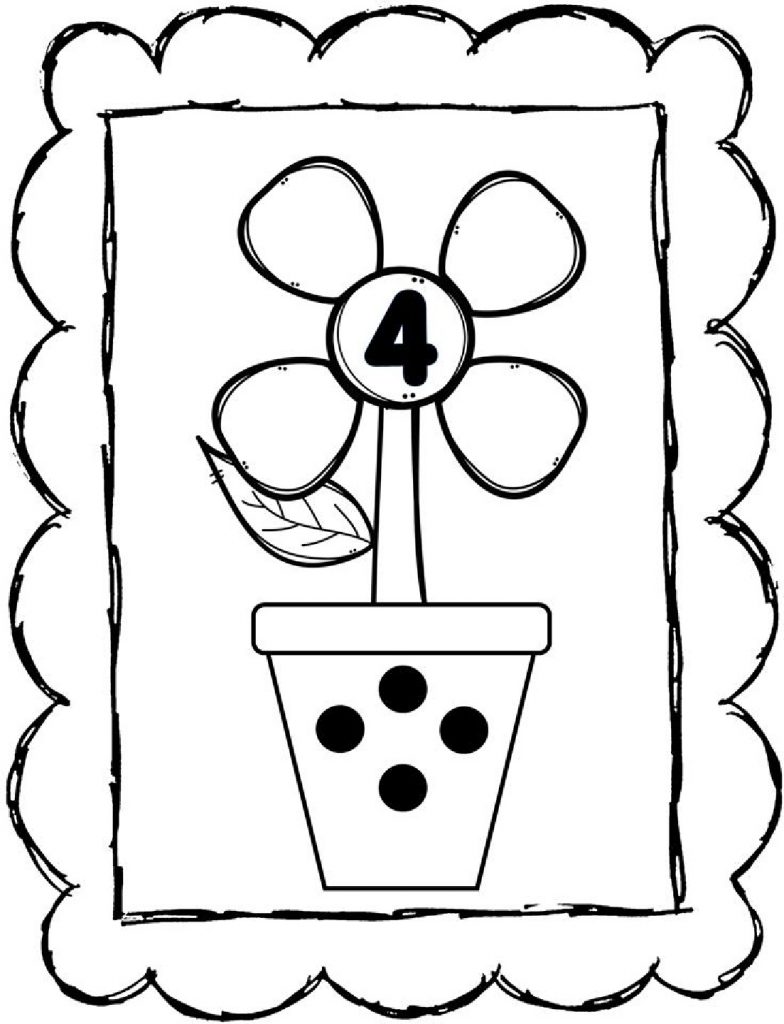 📚Fichas Creativas De Flores Para Que Los Niños Aprendan A Contar ...