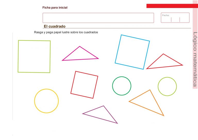 📚Fichas Didácticas para Trabajar el Área Lógico Matemático con Niños ...