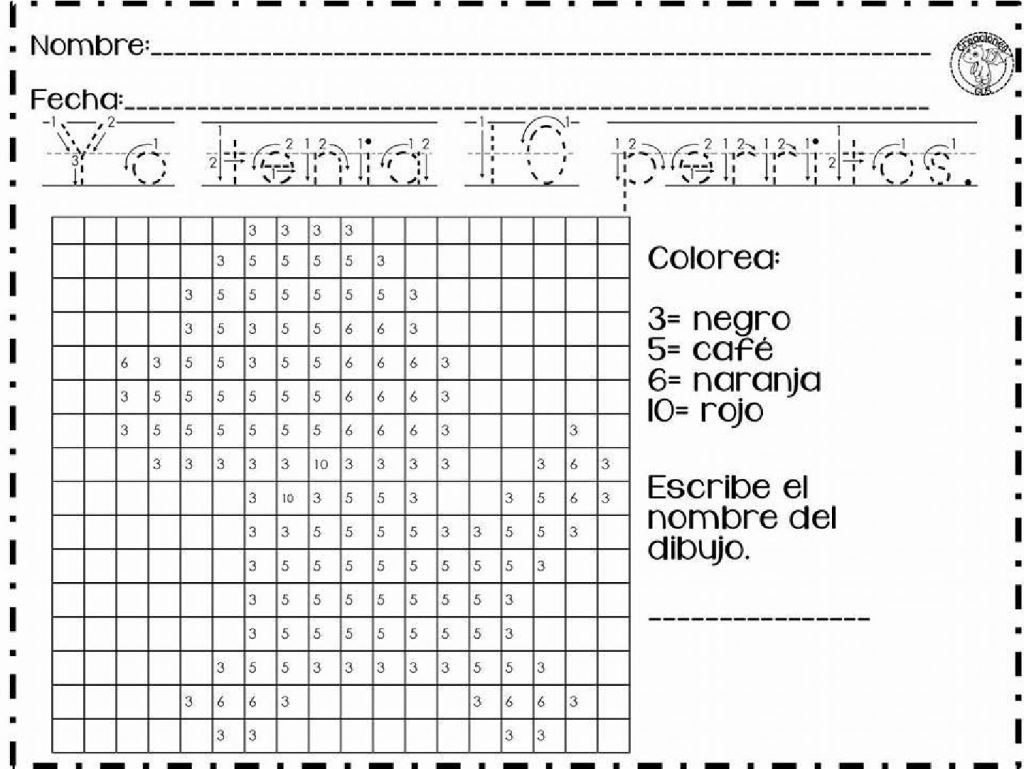 📚Material Didáctico Para Aprender A Contar – Yo Tenía 10 Perritos ...