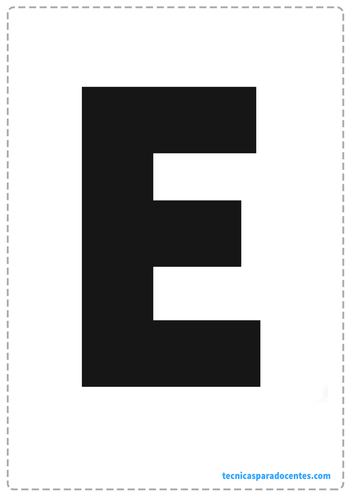 Fichas del abecedario para imprimir 【 Descarga el PDF gratis】