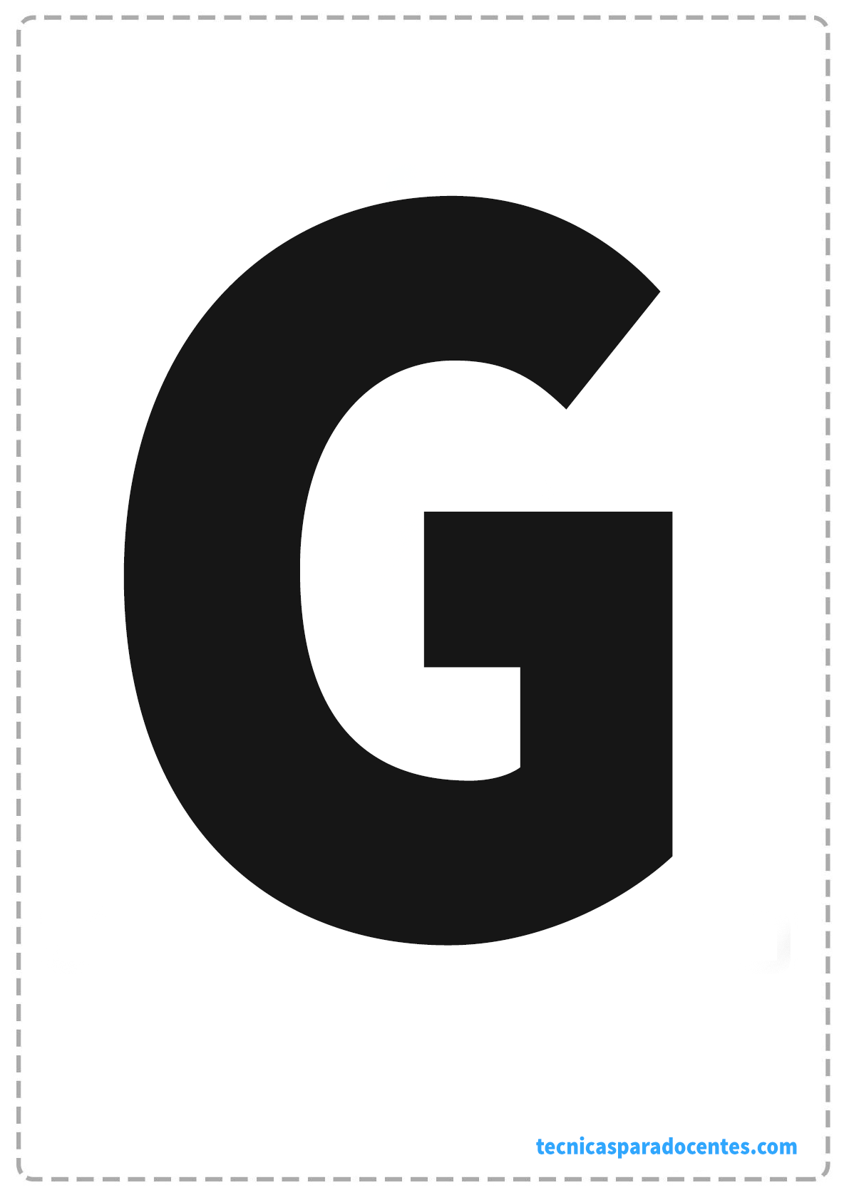 Fichas del abecedario para imprimir 【 Descarga el PDF gratis】