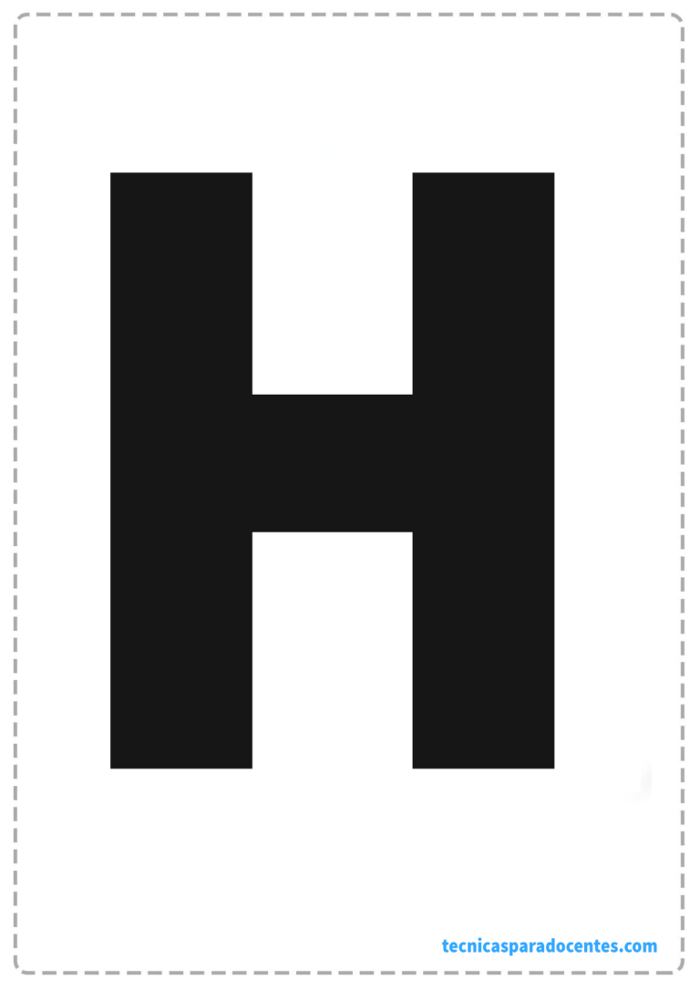 Fichas del abecedario para imprimir 【 Descarga el PDF gratis】