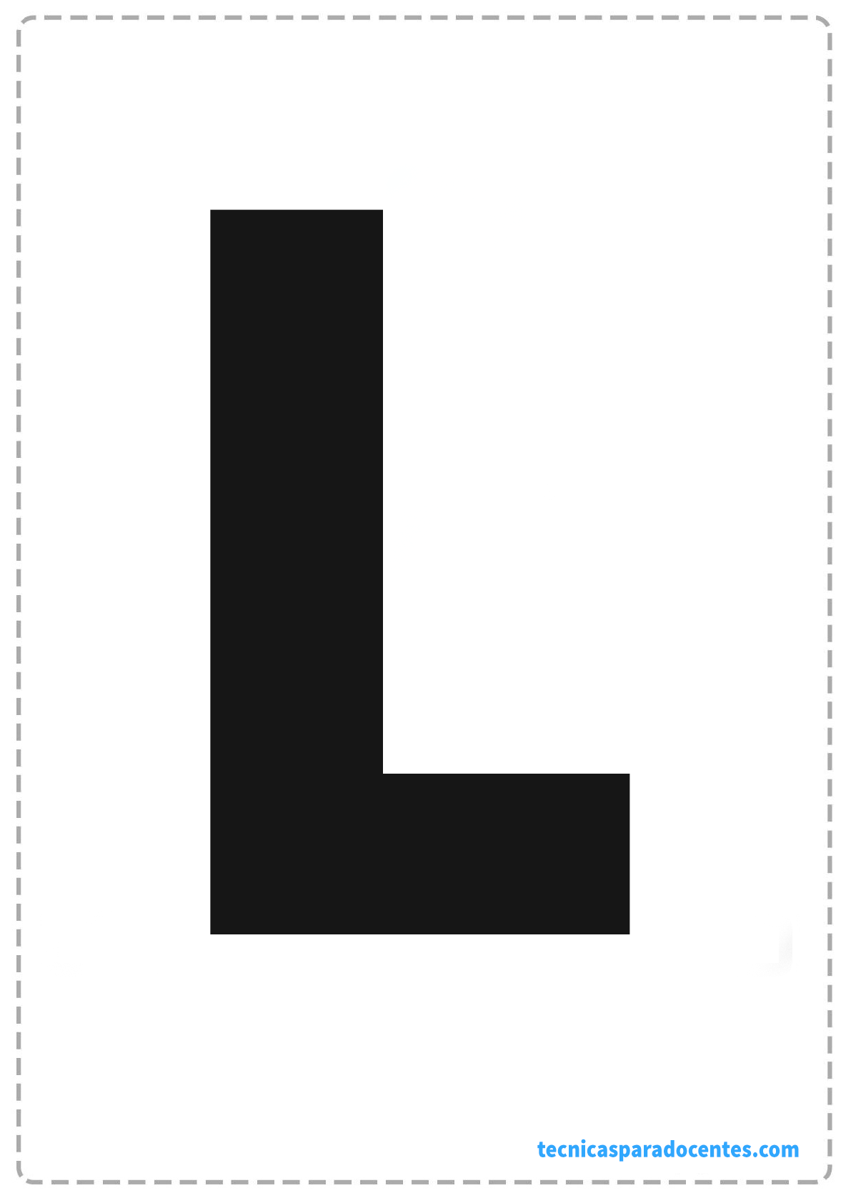 Fichas del abecedario para imprimir 【 Descarga el PDF gratis】