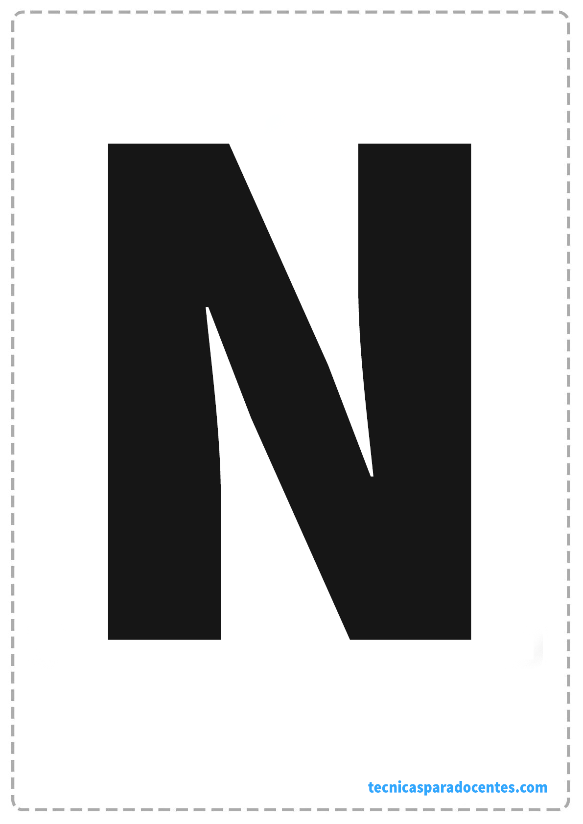 Fichas del abecedario para imprimir 【 Descarga el PDF gratis】